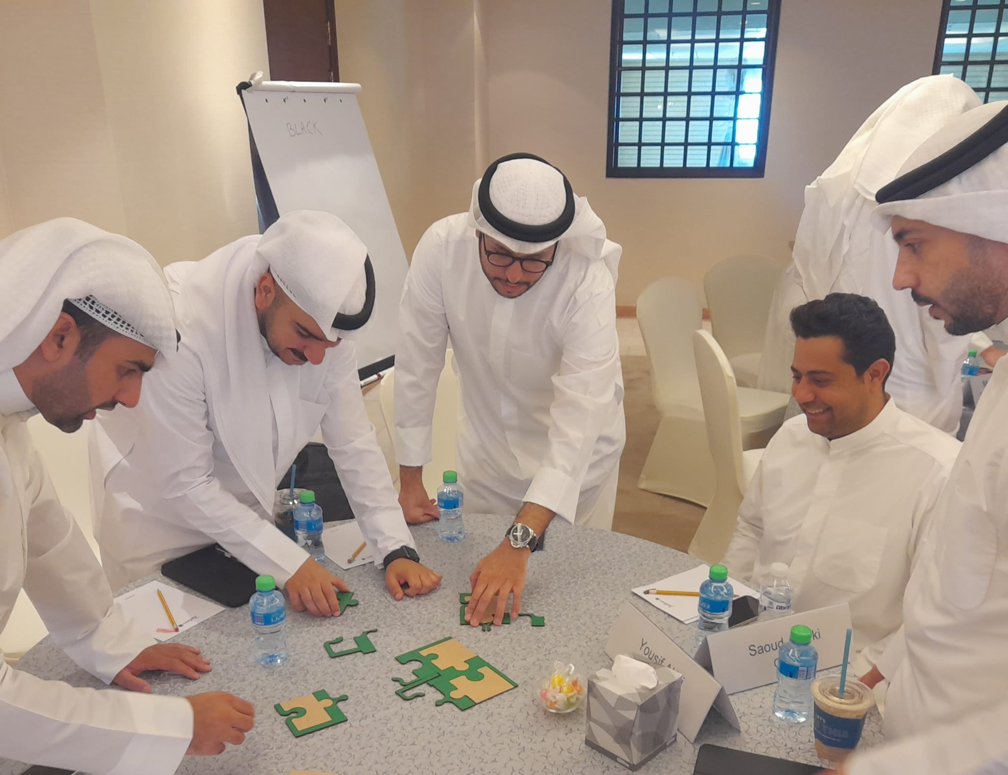 Neil Supports a Leadership Course in Kuwait - Neil Jurd Leadership Training